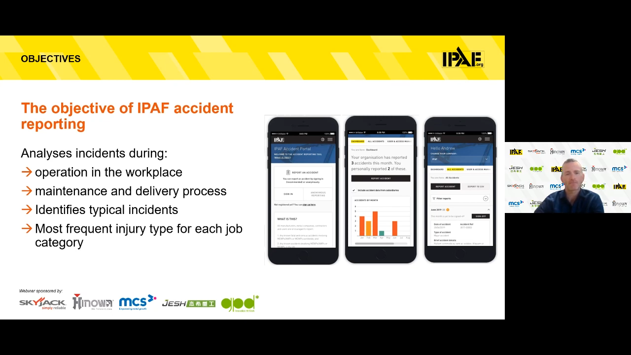 IPAF in drive for better access platform accident reporting ...