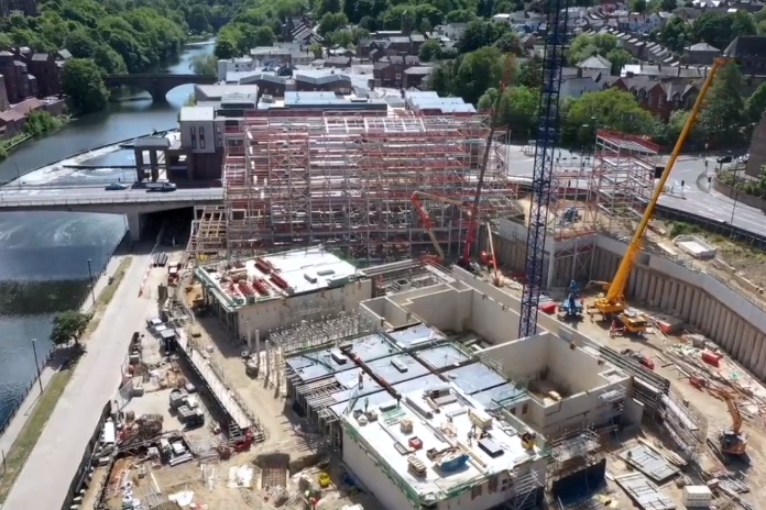 Video | Structures take shape on Tolent’s £84.5m Milburngate job ...