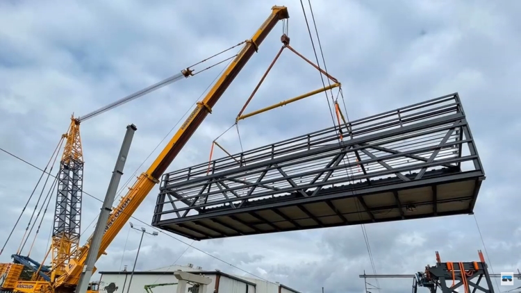 Video | VolkerFitzpatrick installs tonnes of steelwork for new mainline ...