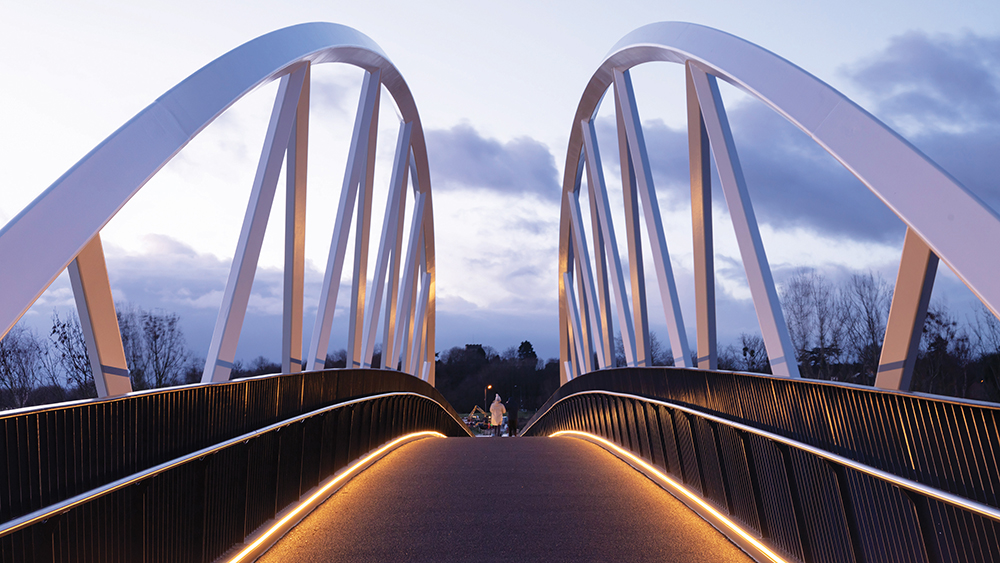 SSDA 2021: Steel creates elegant and lightweight bridge - Construction ...
