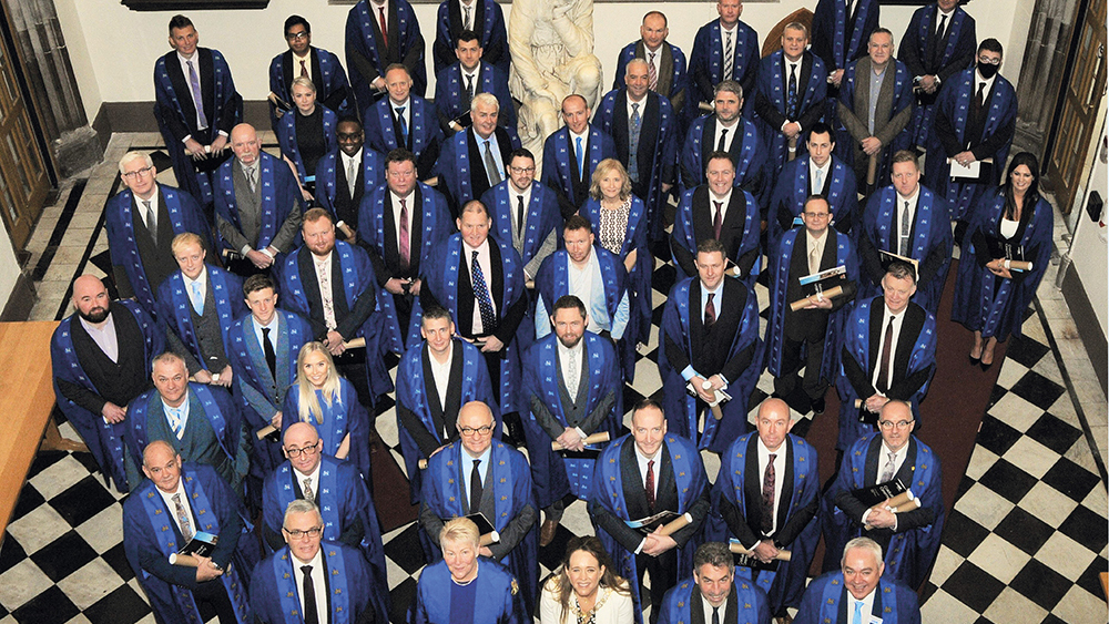 First graduation in Belfast for two years - Construction Management