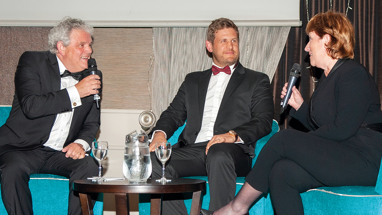 Belfast dinner discussion covers rugby, golf and the role of clients ...