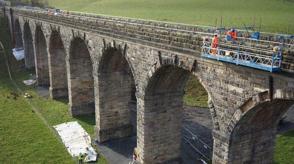 Iconic 16-arch Scottish viaduct given new life