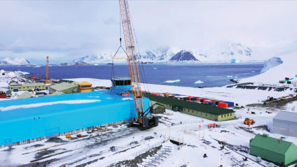 Cladding Antarctica’s Rothera Research Station - Construction Management