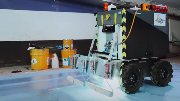 Video | Robot creates flooring in half the time