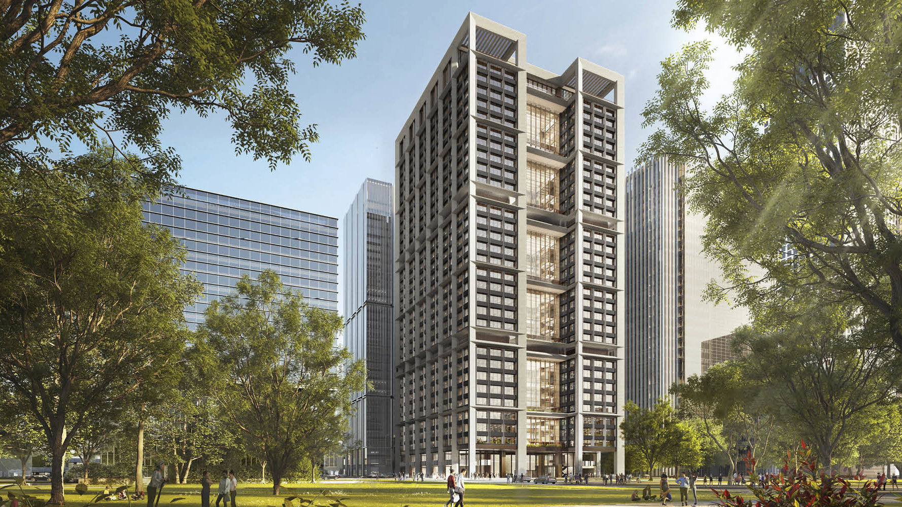 Foster’s tower aims to be China’s first to achieve net zero ...