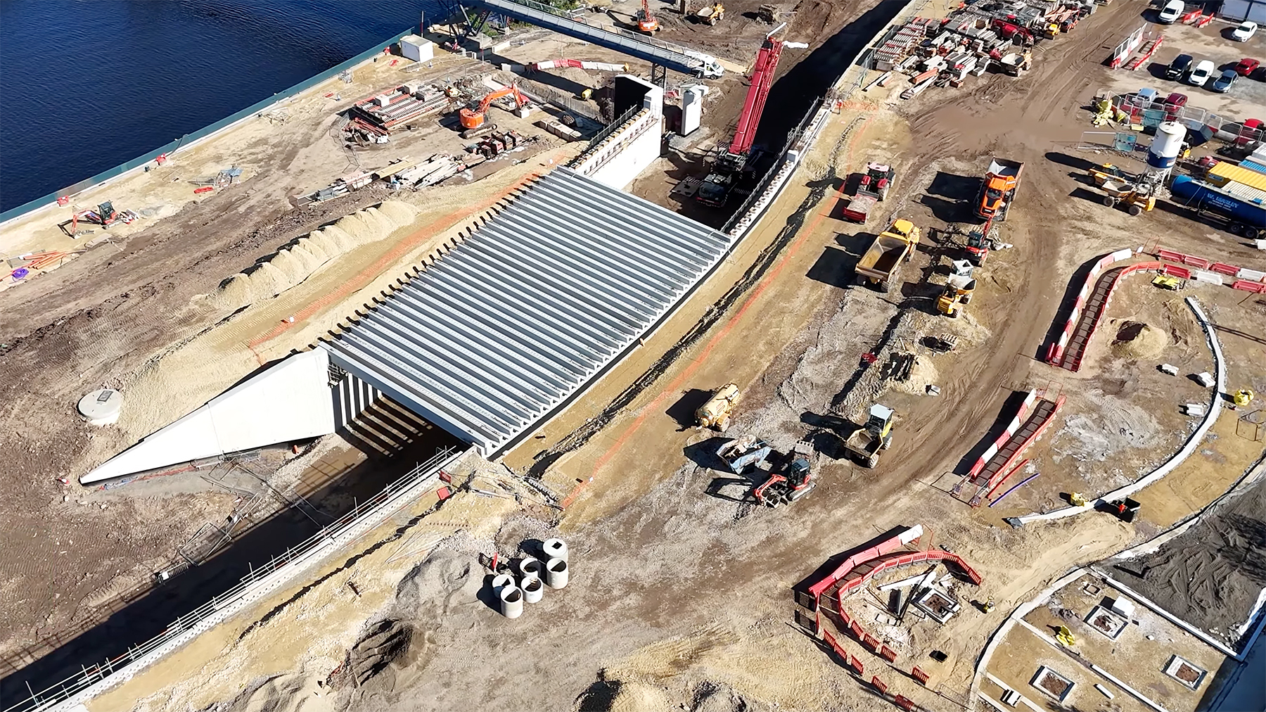 Video | Timelapse shows Esh installing beams at Stockton bridge project ...